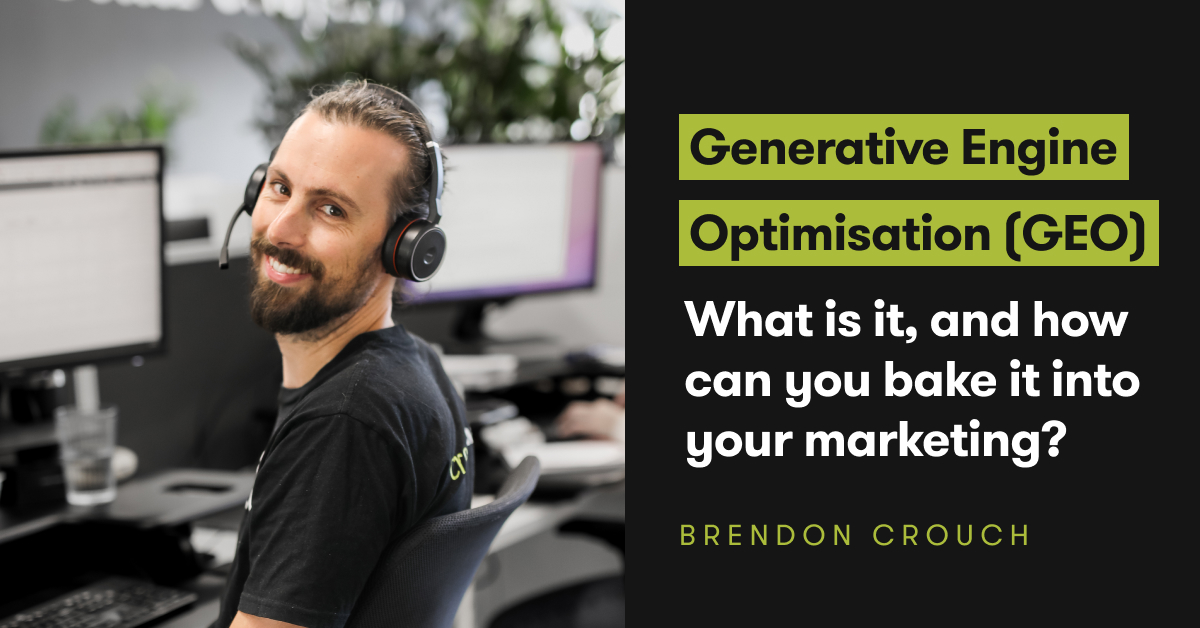 Generative Engine Optimisation (GEO): what is it, and how can you bake ...